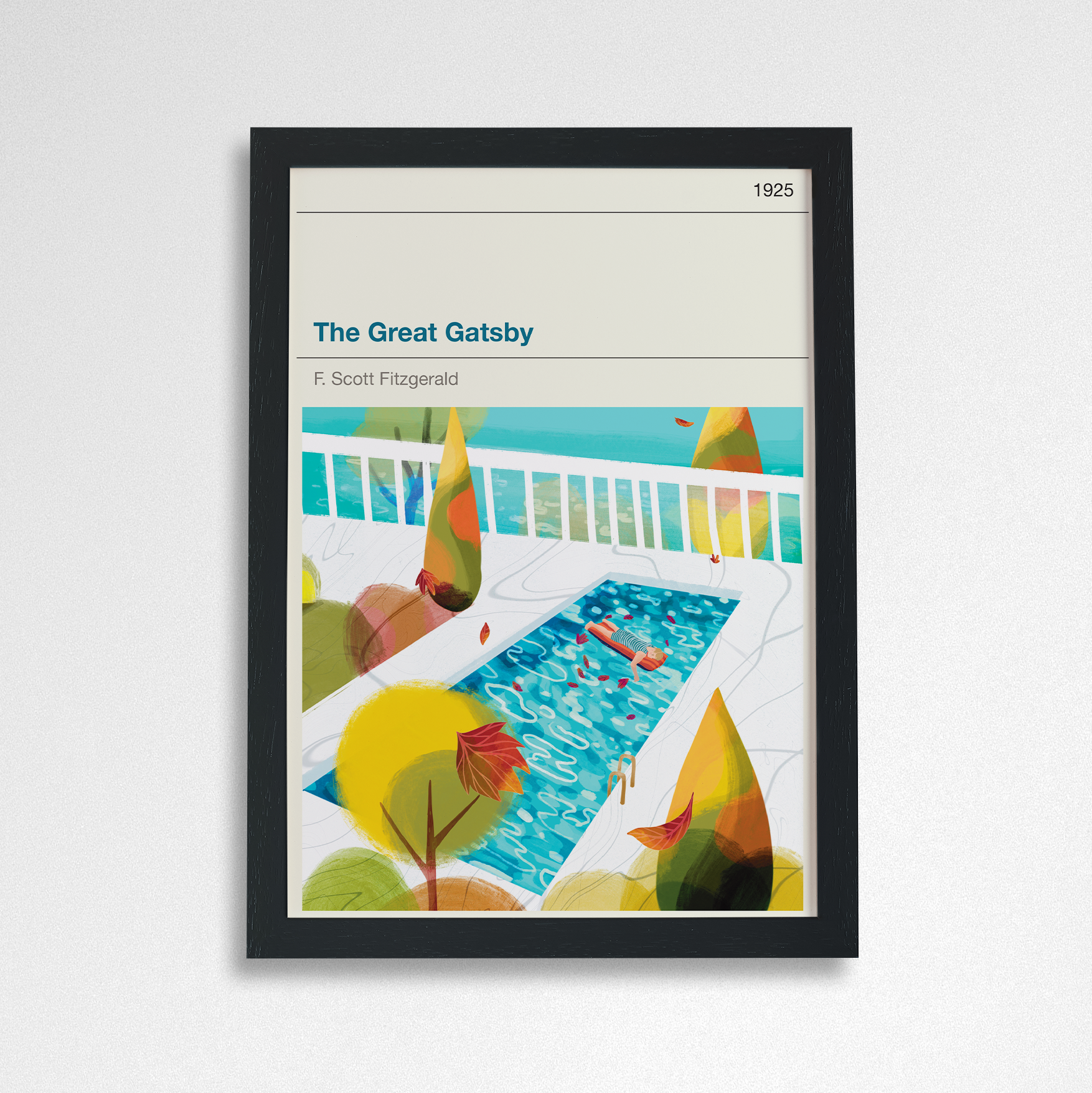 The Great Gatsby - Law & Moore X Bookishly Collaboration Print