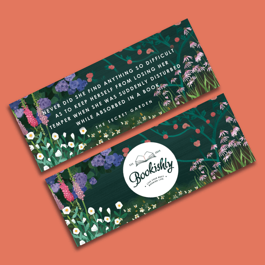 The Secret Garden "Absorbed in a Book" Bookmark | Bookishly