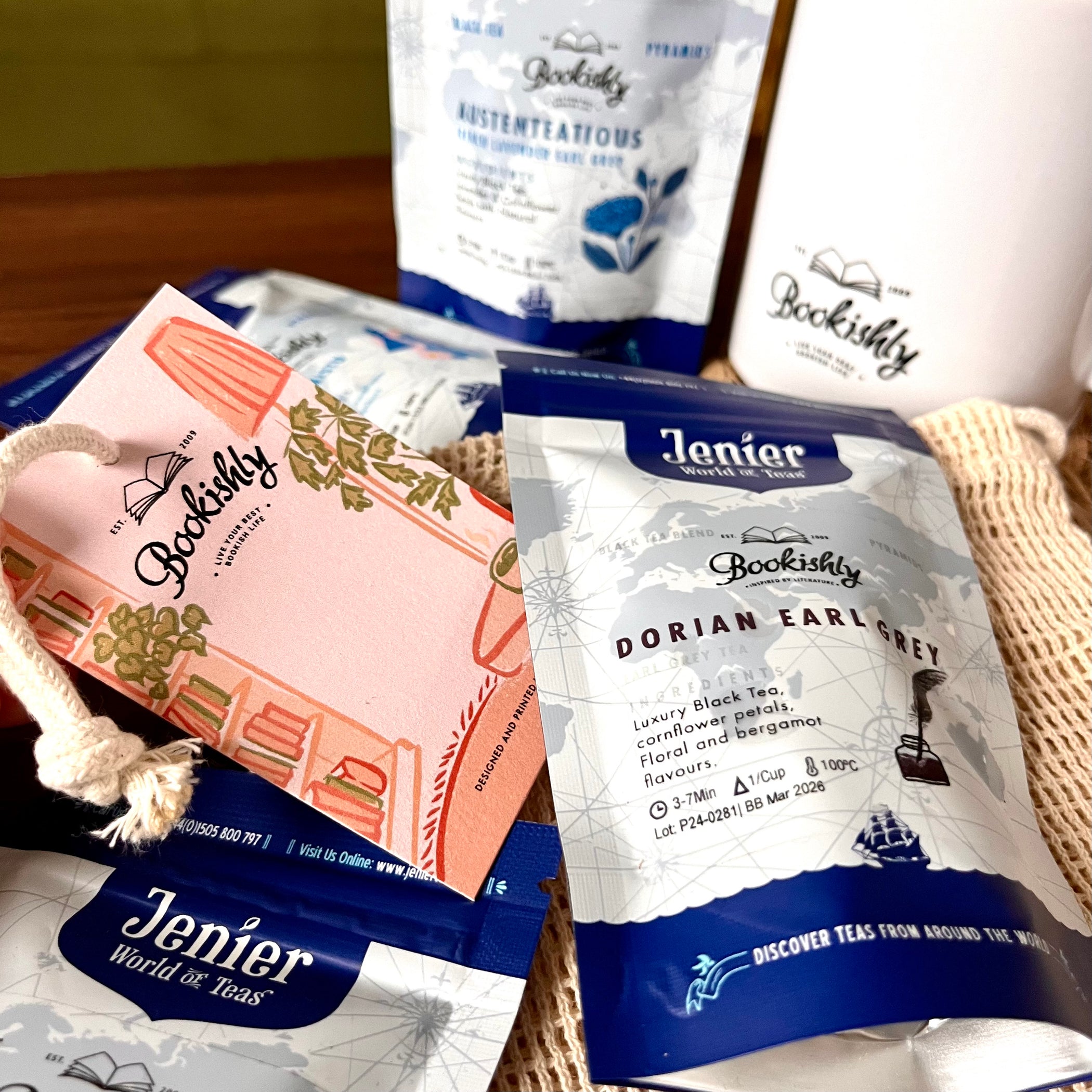 Book Lover's Tea Set Gift — Bookishly
