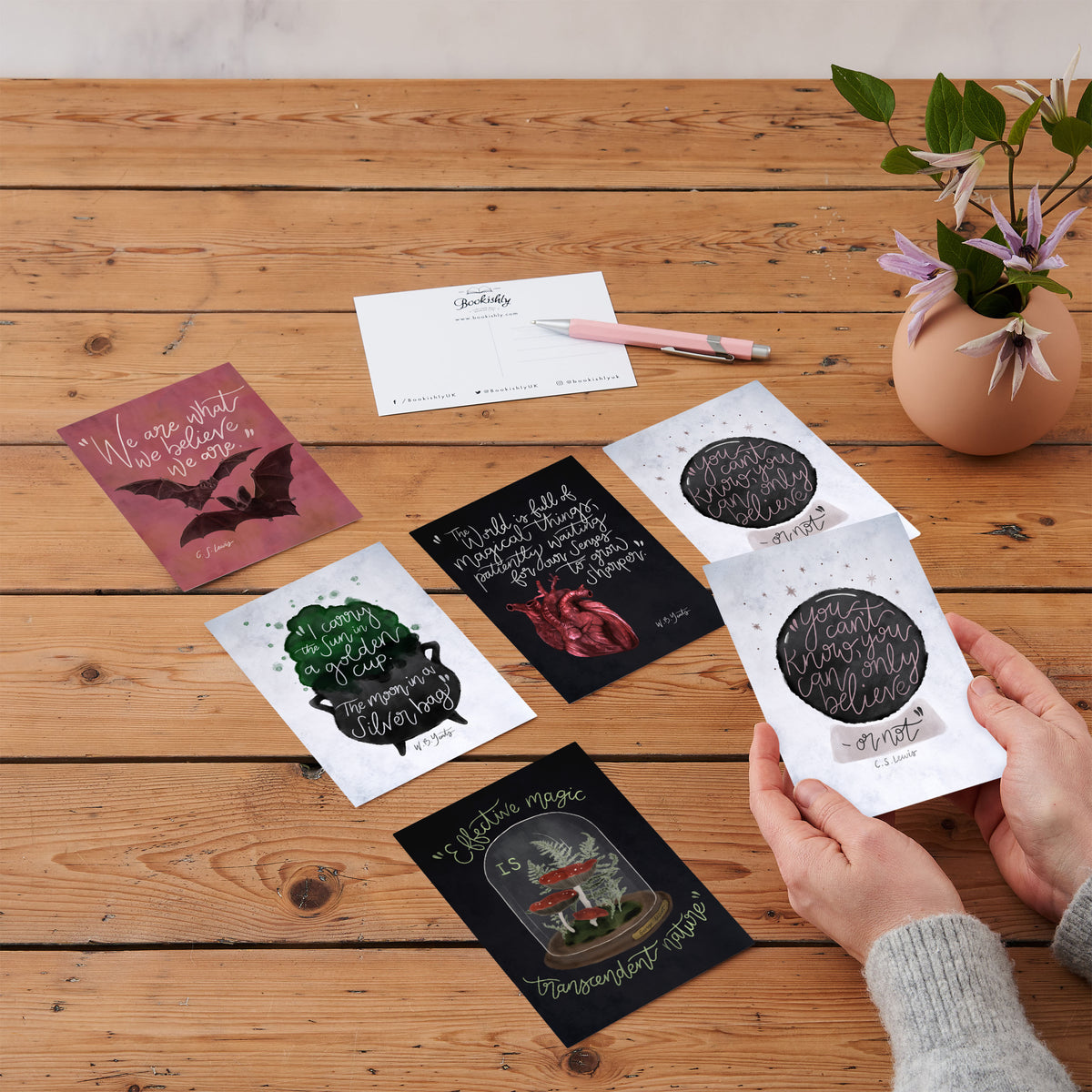 Dark Magic Style Postcard Set - 5 Pack — Bookishly