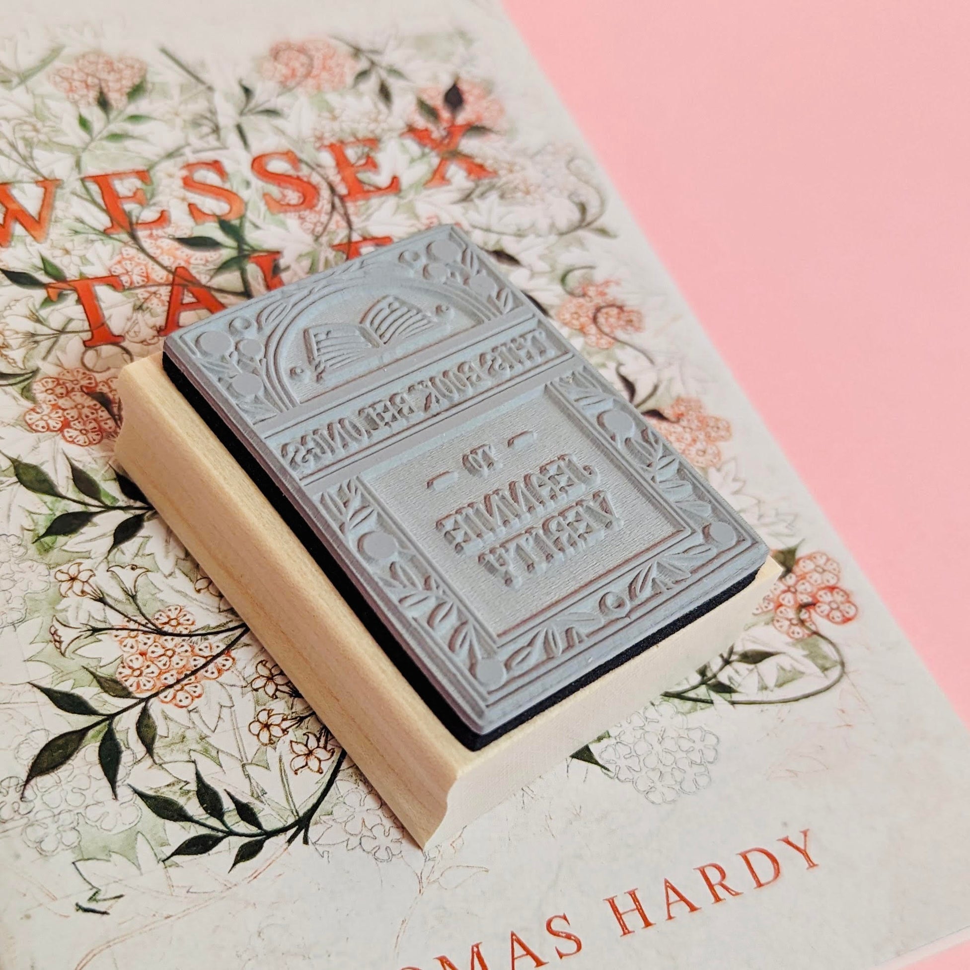 Personalised Book Stamp 'This Book Belongs To' — Bookishly