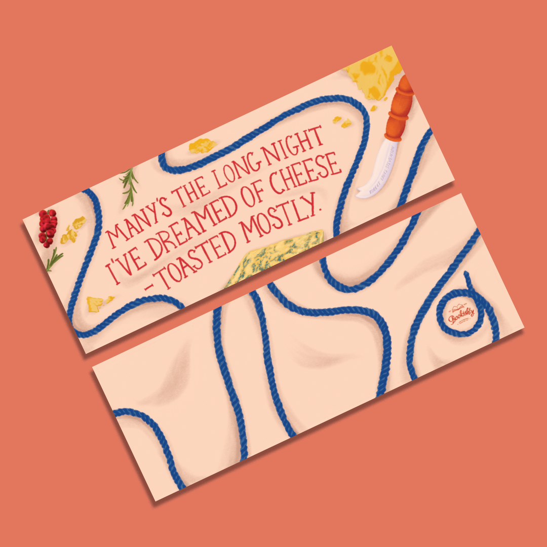 Treasure Island "I Dreamed of Cheese “ Bookmark — Bookishly