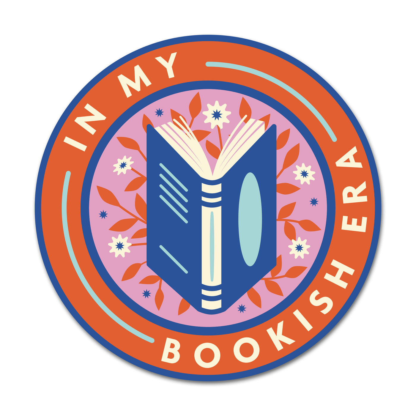 In my bookish era - Premium Die Cut Sticker — Bookishly