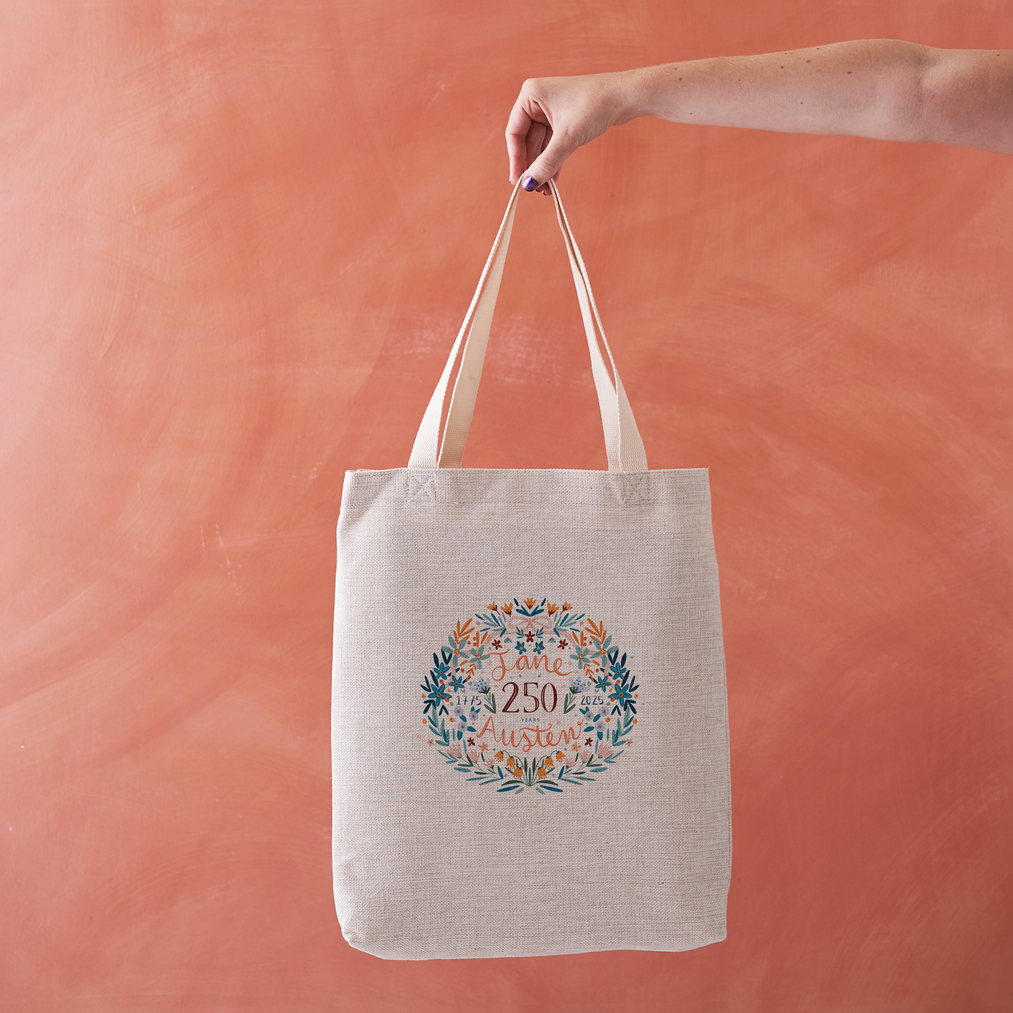 Jane Austen 250th Anniversary Tote Bag | Book Lover Gifts | Bookishly