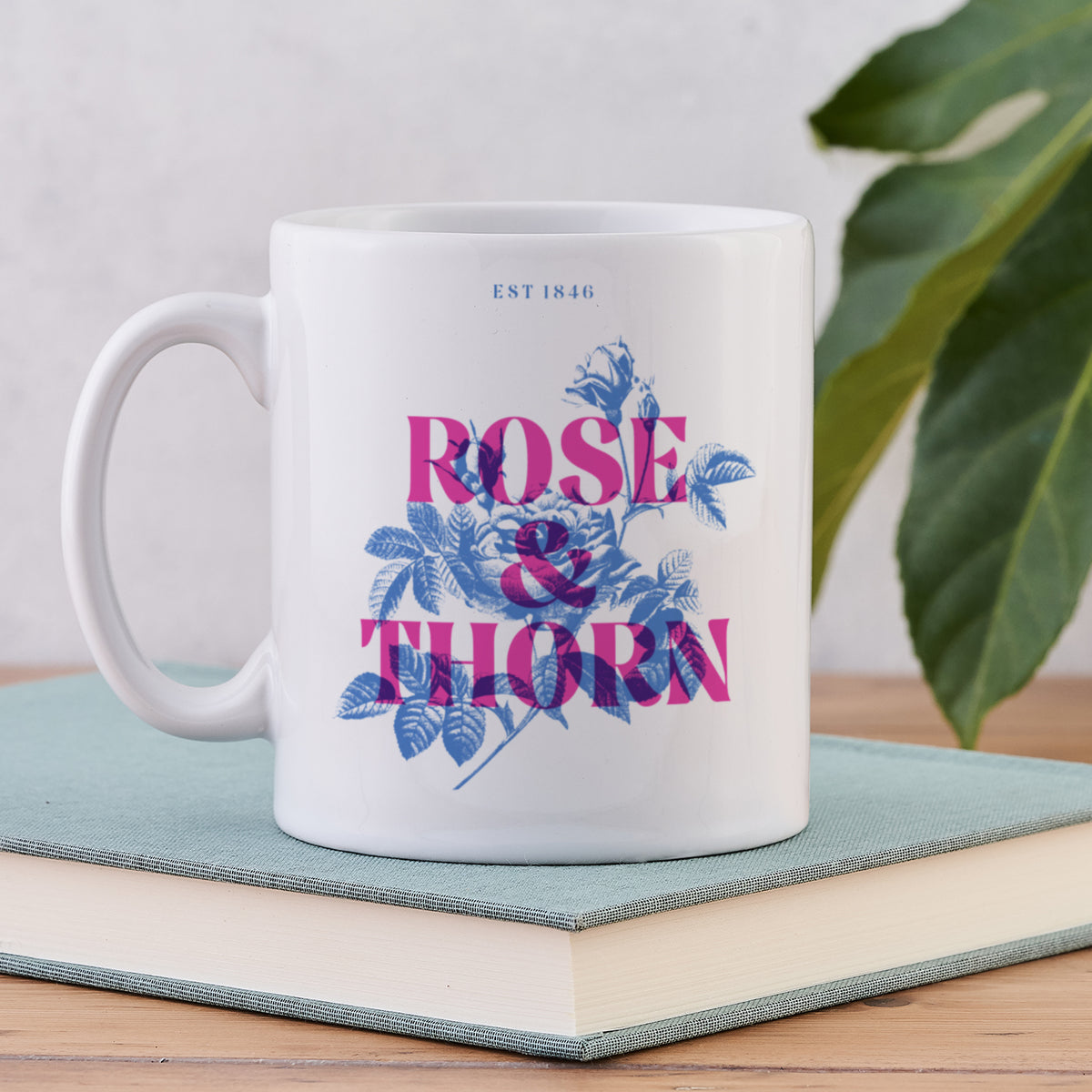 Rose and Thorn - National Theatre Brontë Merch Mug — Bookishly