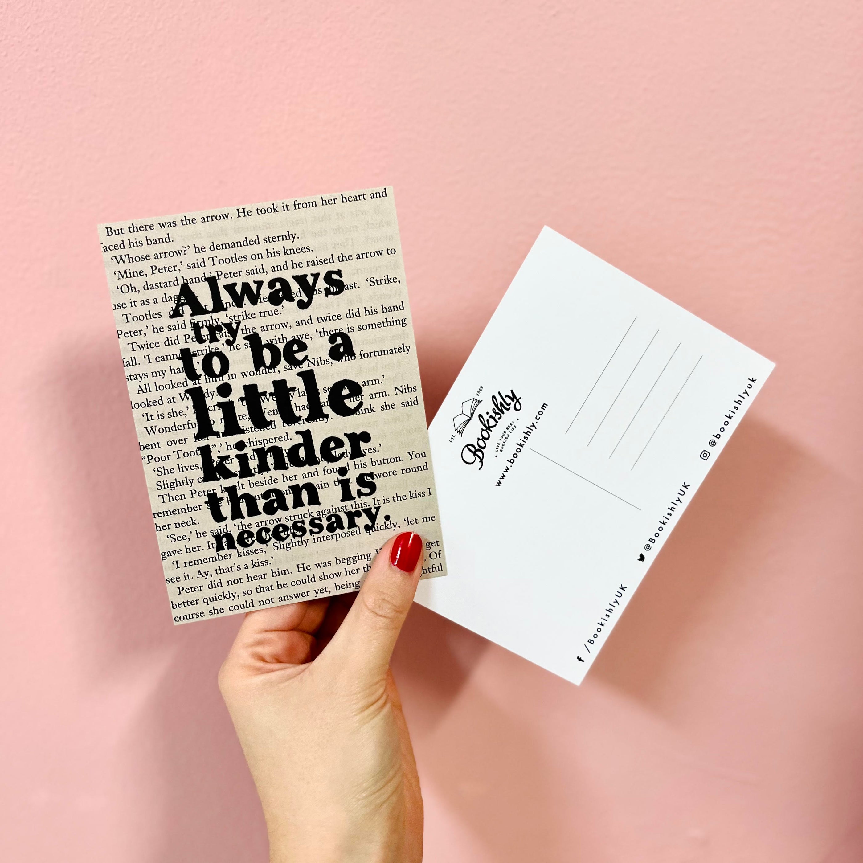 Book Page Print Postcard Set - 12 Pack — Bookishly