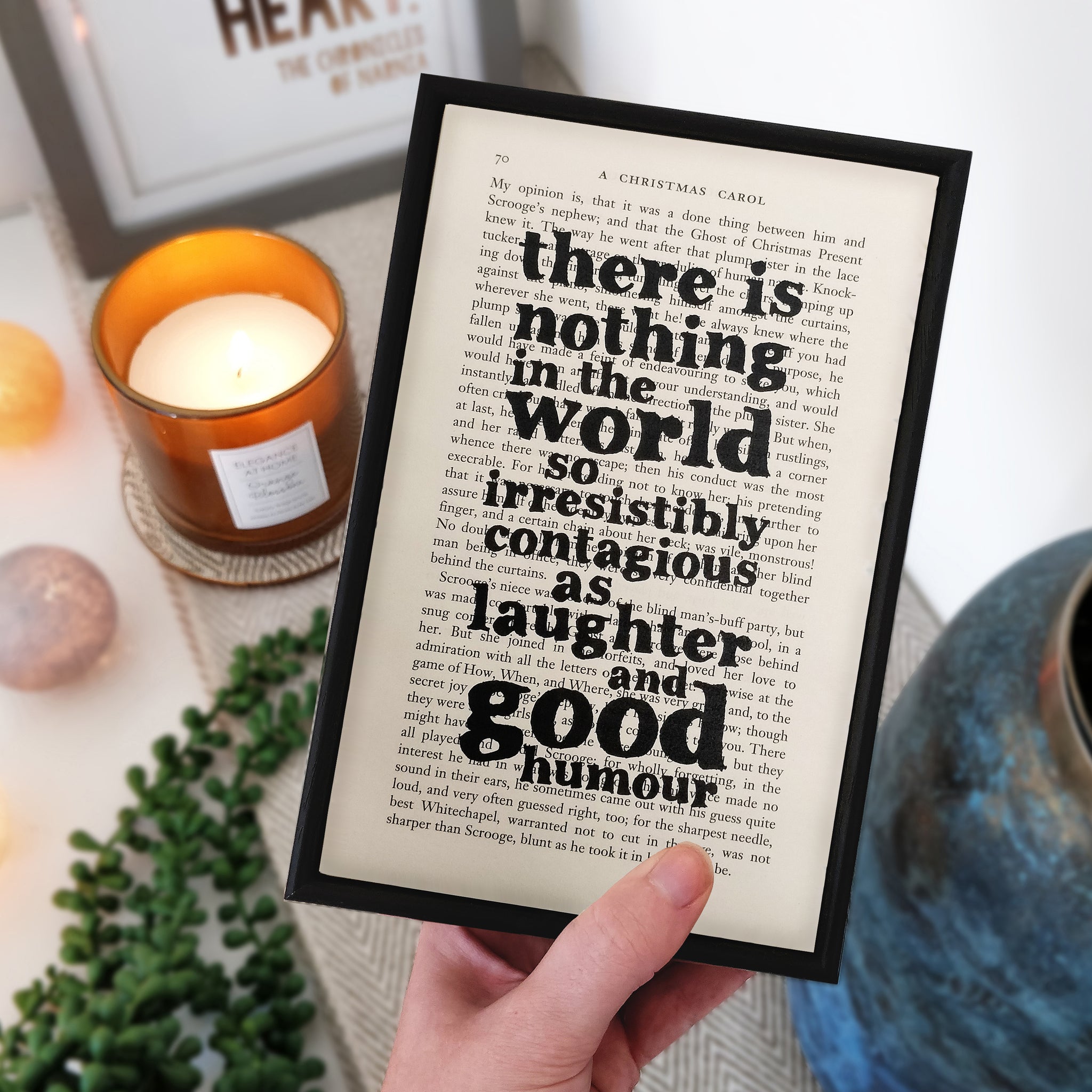 Charles Dickens "... As Laughter And Good Humour" Quote - Quote Print ...