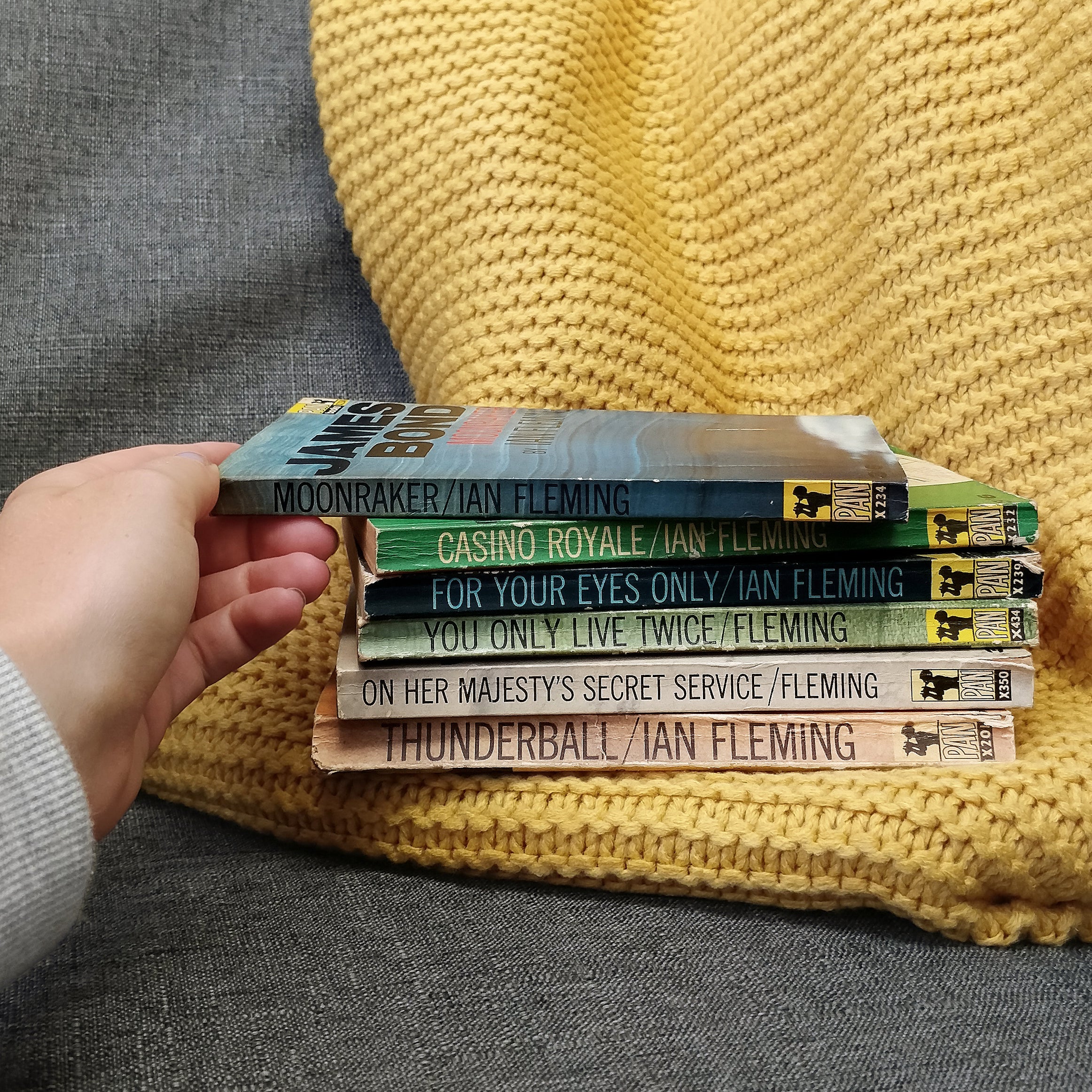 Vintage James Bond Mini Library — Bookishly