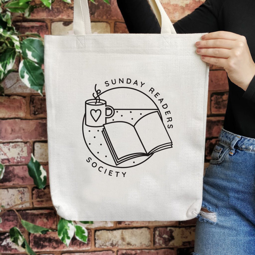 Literary 'Sunday Readers Society' Tote Bag | Book Lover Gifts | Booktok ...