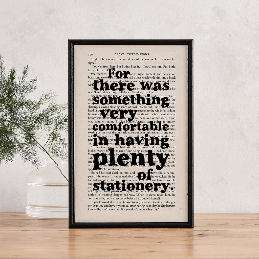 Framed Book Page Prints — Page 2 — Bookishly