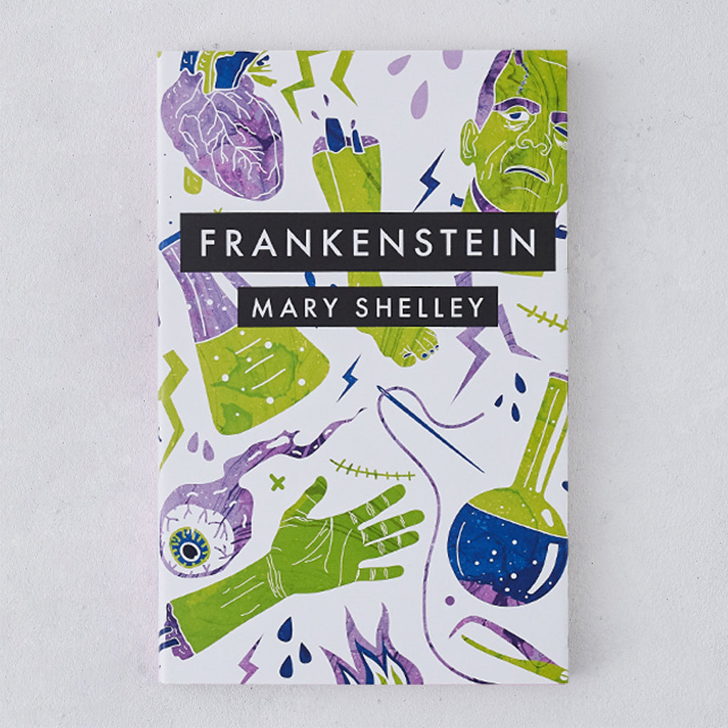 Mary Shelley Frankenstein Book Cover
