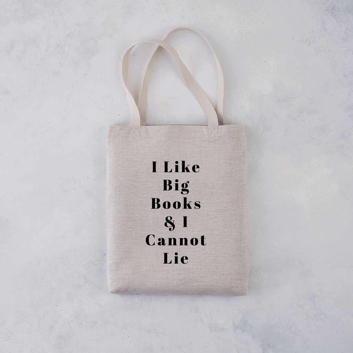 Customised Slogan Tote Bag — Bookishly