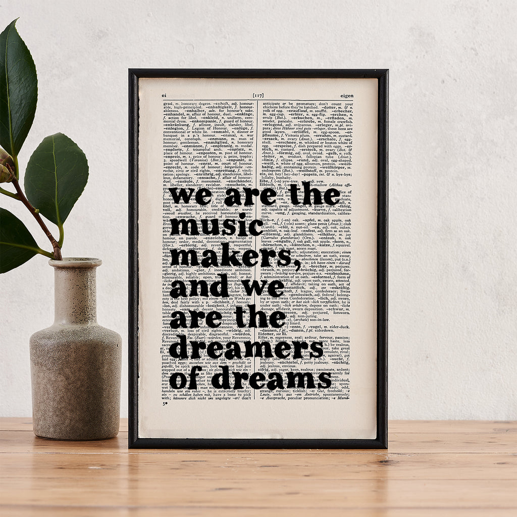 Framed Book Page Prints — Page 3 — Bookishly