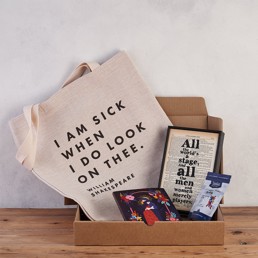 WILLIAM SHAKESPEARE GIFT BOX | LITERARY GIFTS | BOOKISHLY | Bookishly